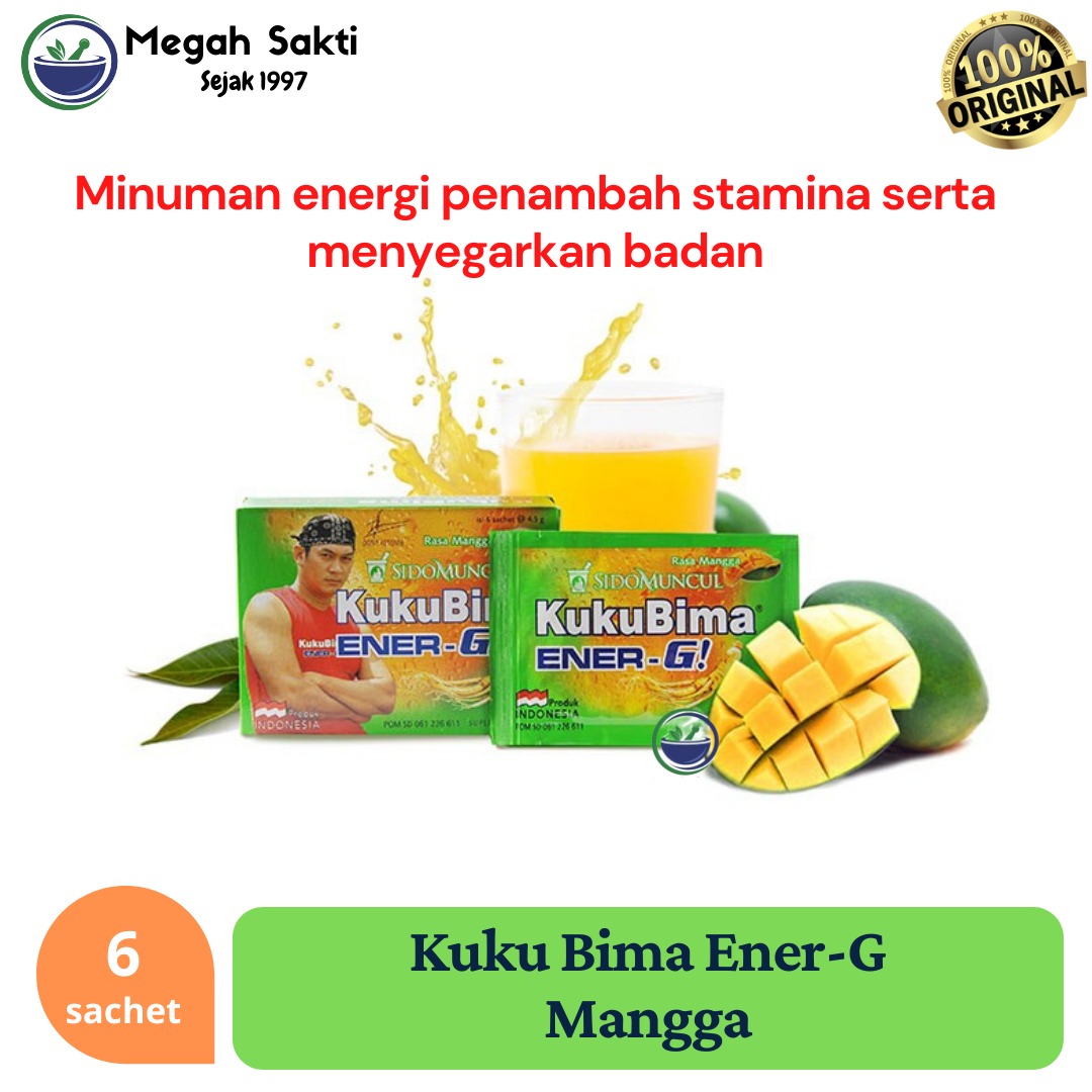 Kuku Bima Ener-G Vit C1000 Mangga 6s - Minuman Berenergi dan Vitamin ...