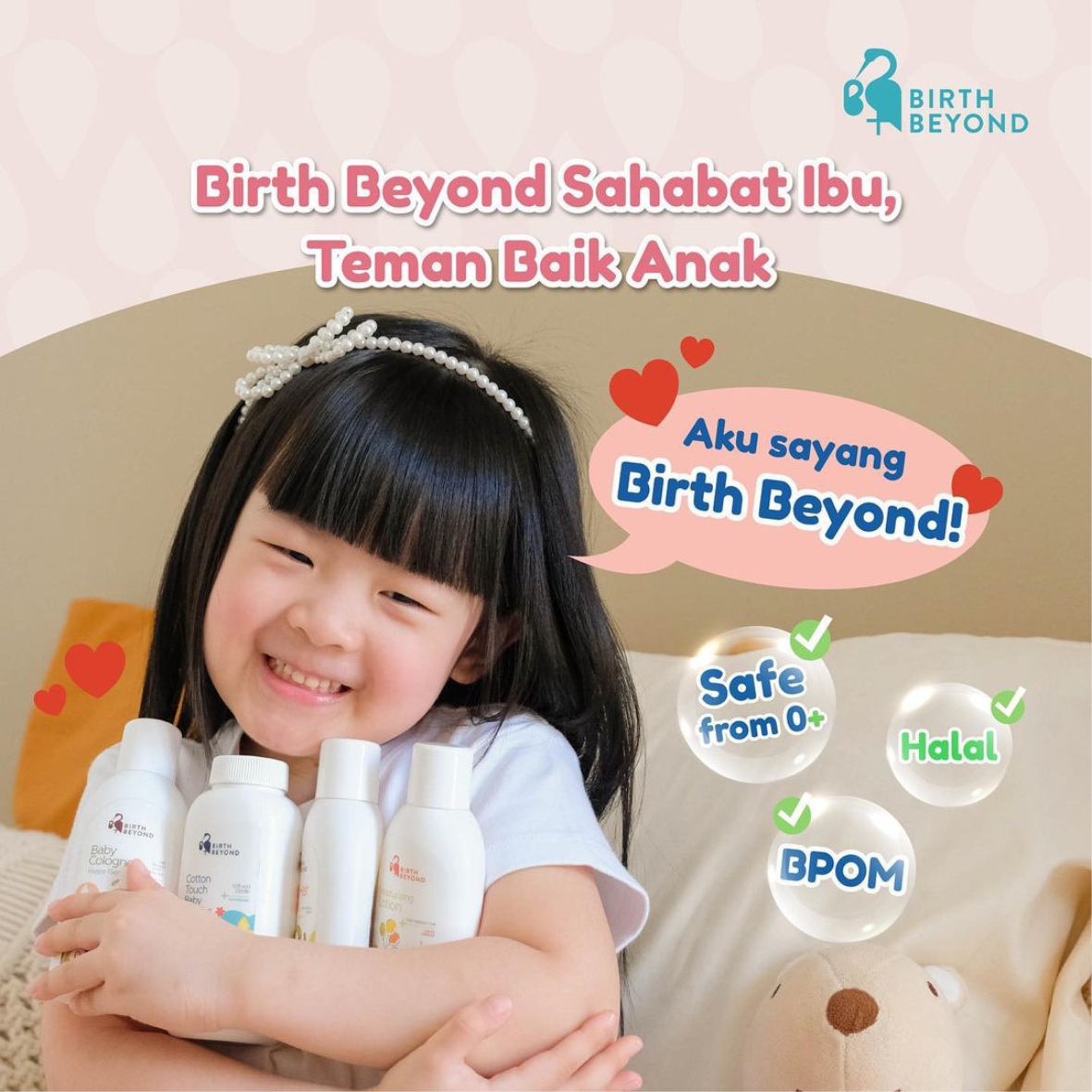 lotion bayi anti nyamuk dan gigitan serangga merk birth beyond | Lazada Indonesia