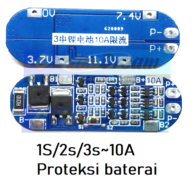 BMS Module Modul Pelindung Baterai Protection module board Lipo Lion ...