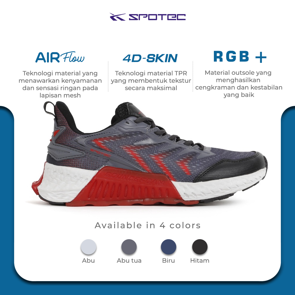 Spotec Sepatu Lari Running Shoes Forza | Lazada Indonesia