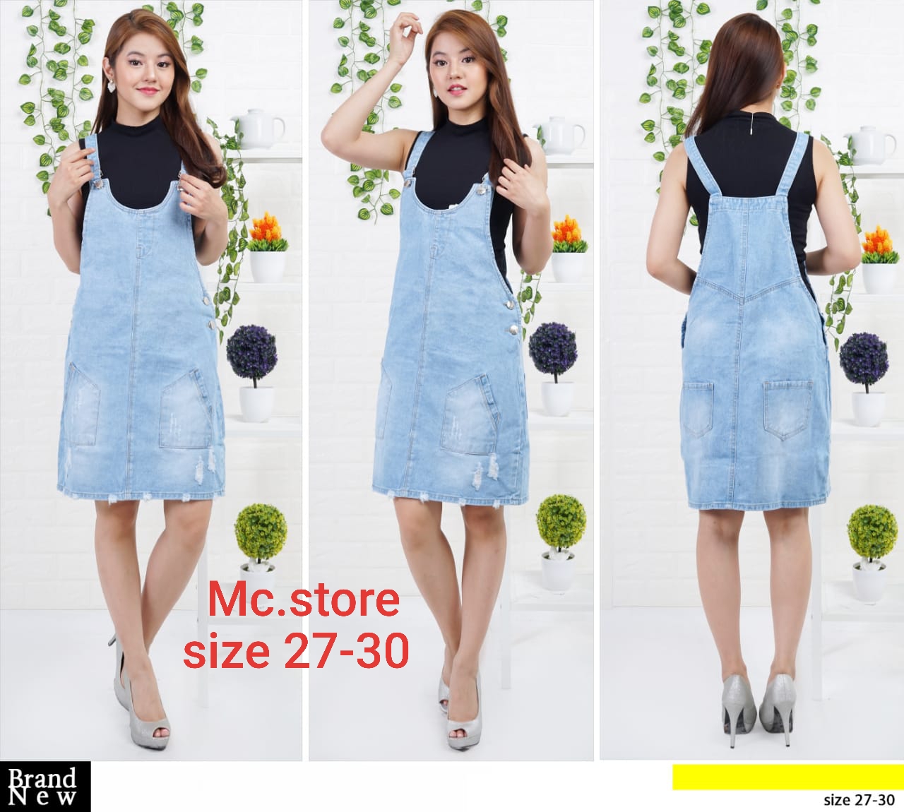 Rok overall / rok overall jeans / skirt overall /overall | Lazada Indonesia