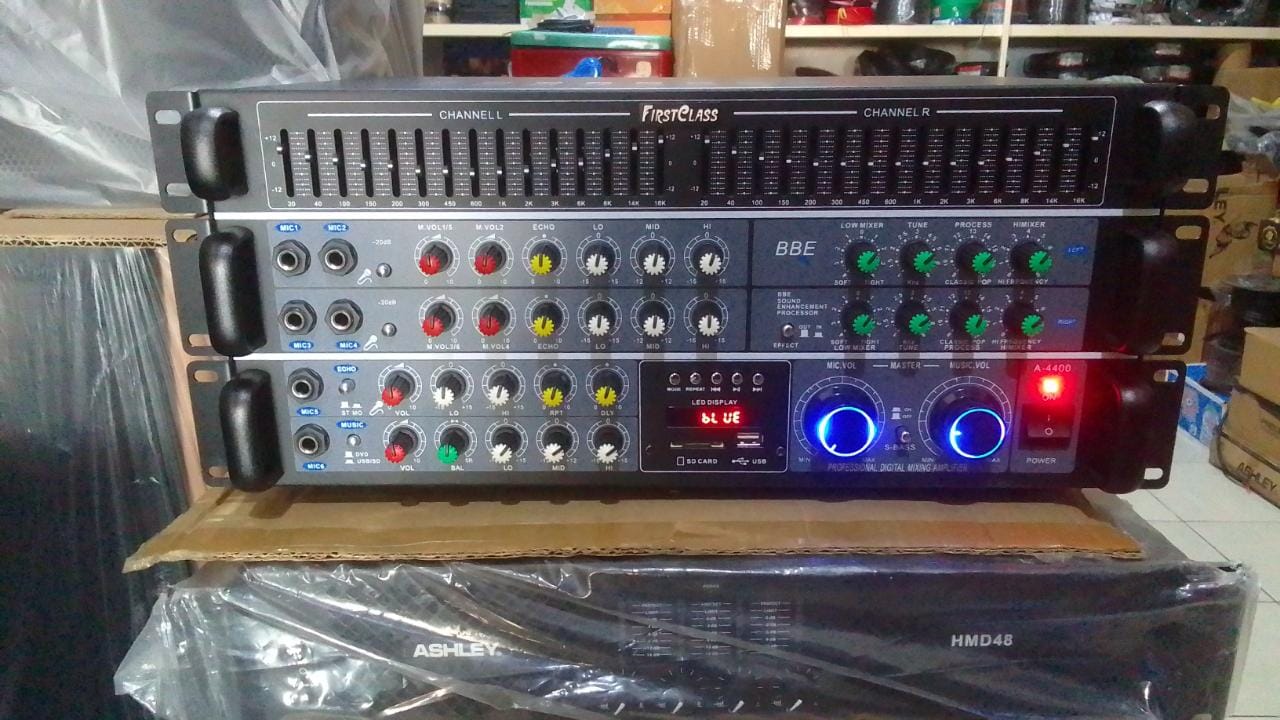 Power Amplifier Firstclass A4400 Original 100% BBE processor | Ampli ...