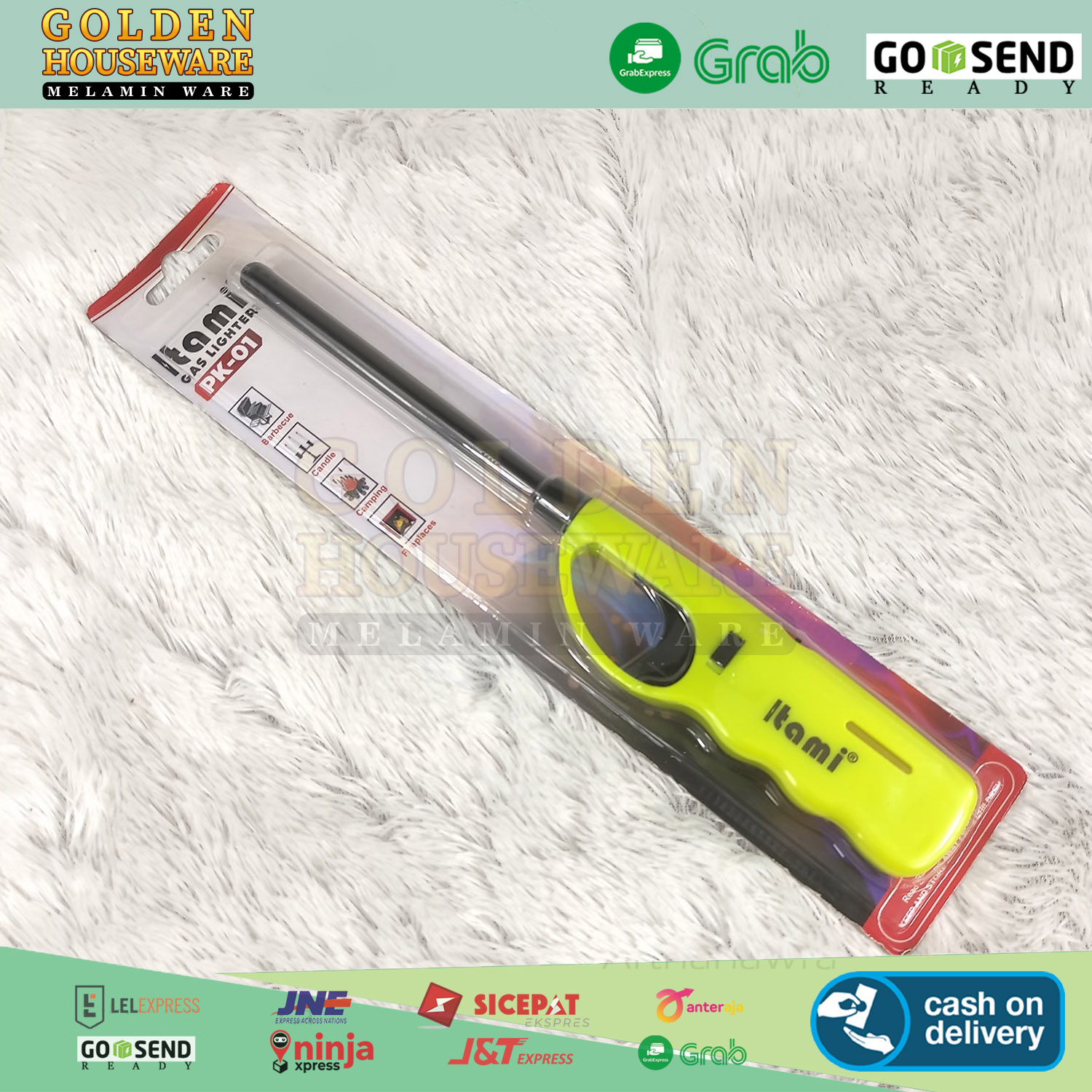 Pemantik Api Kompor / Korek Api Gas / Korek Gas Warna Random / Lighter ...