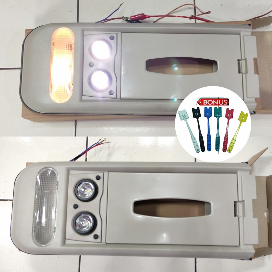 Kokpit Lampu Roof Console Mobil All New Avanza Xenia Tempat Tisu Plafon ...