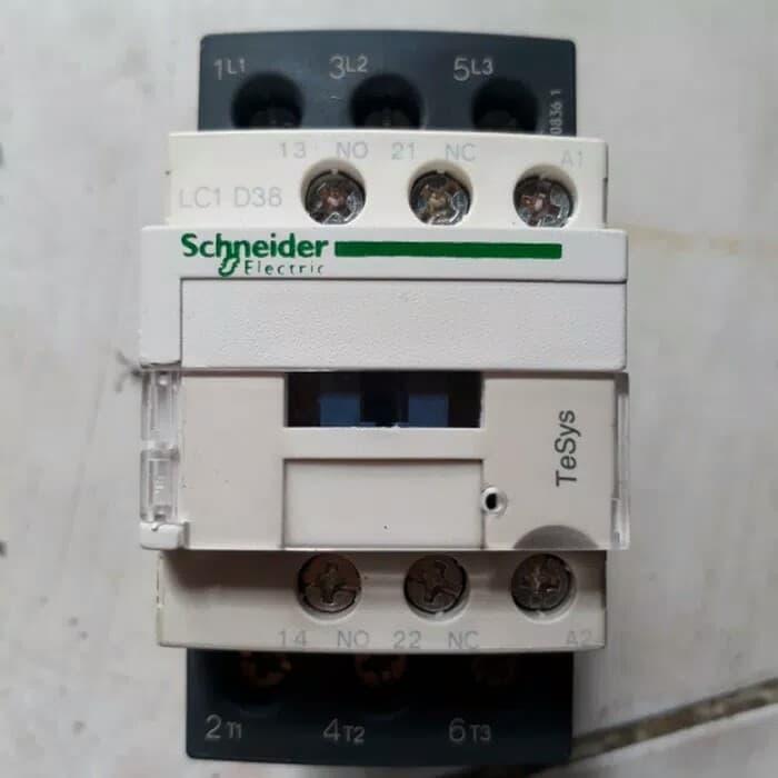 Kontaktor / contactor schneider lc1d38 lc1d38q7 | Lazada Indonesia