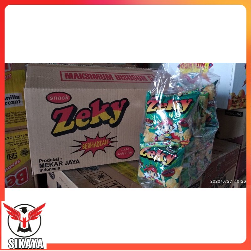 Zeky snack berhadiah / ciki hadiah / ciki zeky | Lazada Indonesia