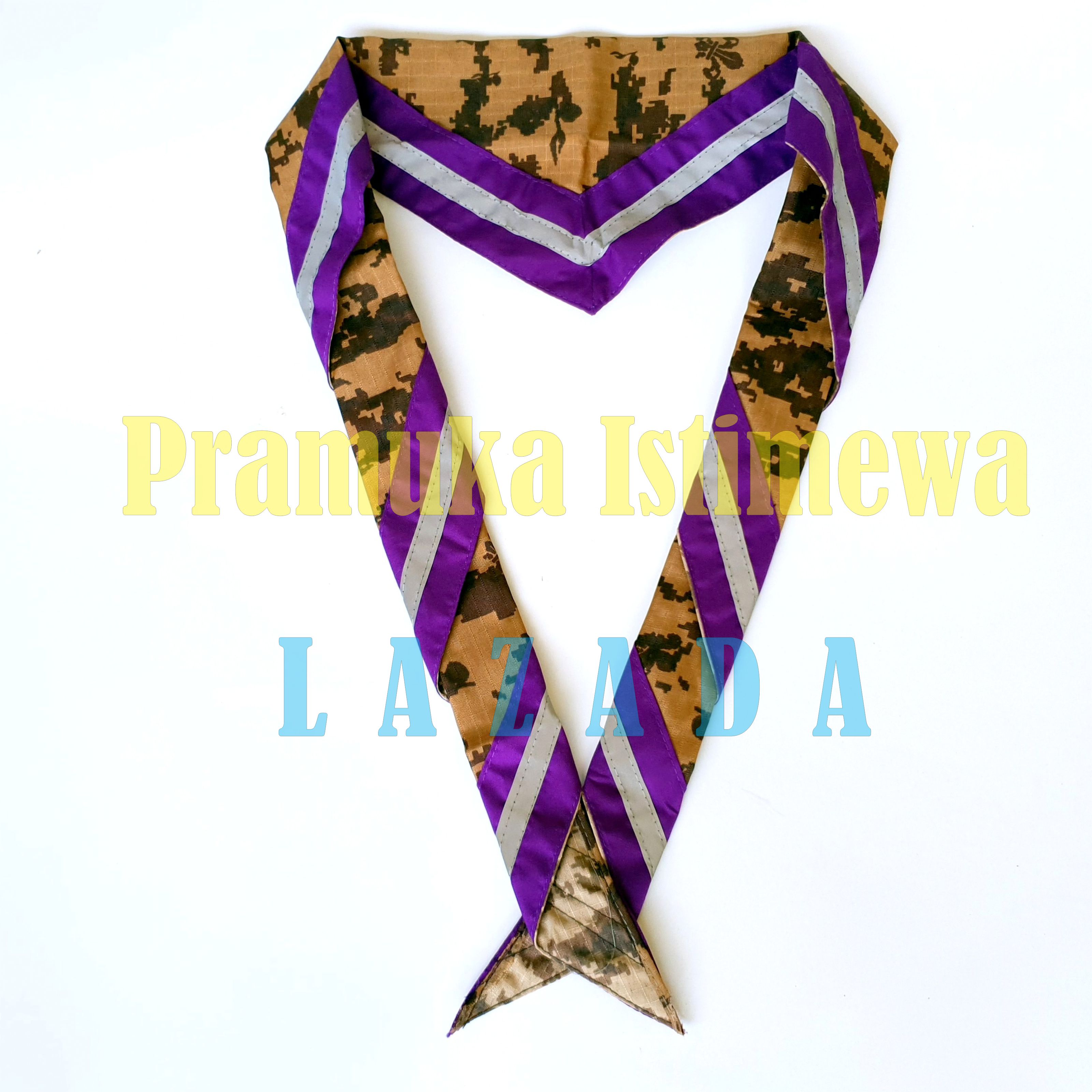 scraf loreng pramuka menyala dalam gelap | Lazada Indonesia