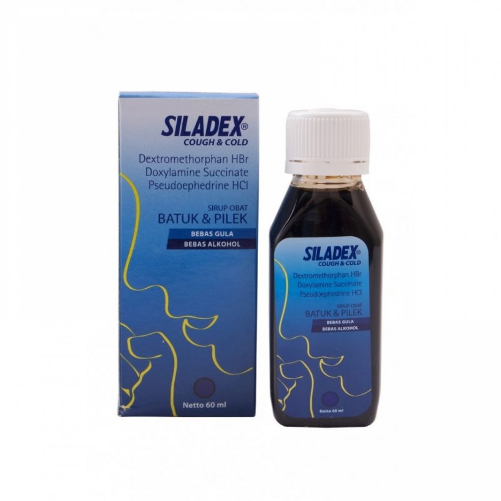 Siladex syrup biru untuk batuk dan pilek 60 ml | Lazada Indonesia