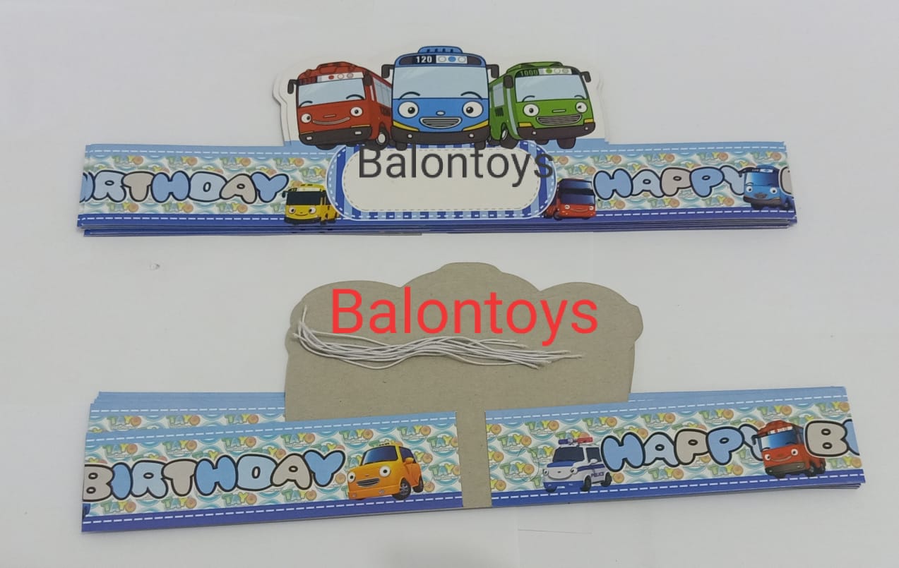 1 Pack TOPI LINGKAR BUS TAY00 (ISI 10 PCS + TALI KARET) TOPI ULANG ...