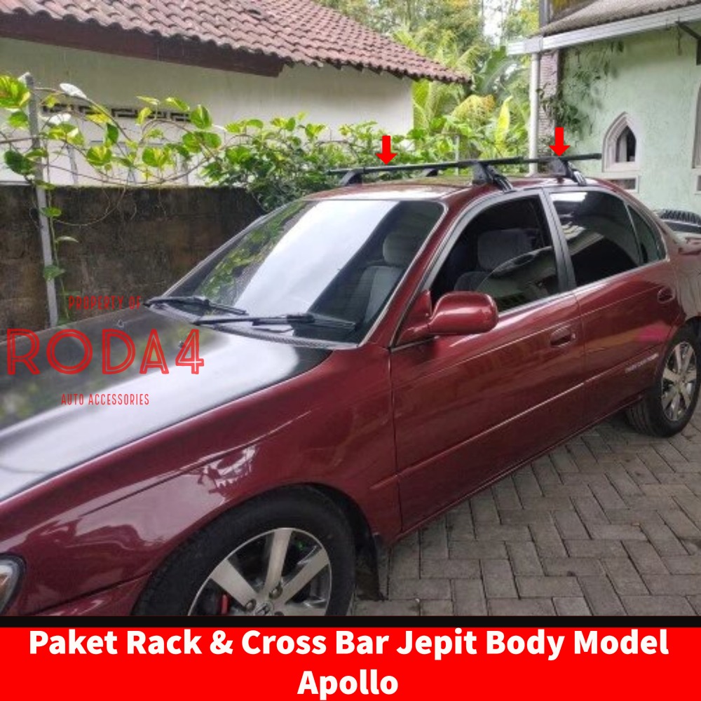 Cross Bar Roof Rack Mobil Universal Sedan Soluna Altis Corolla Great ...