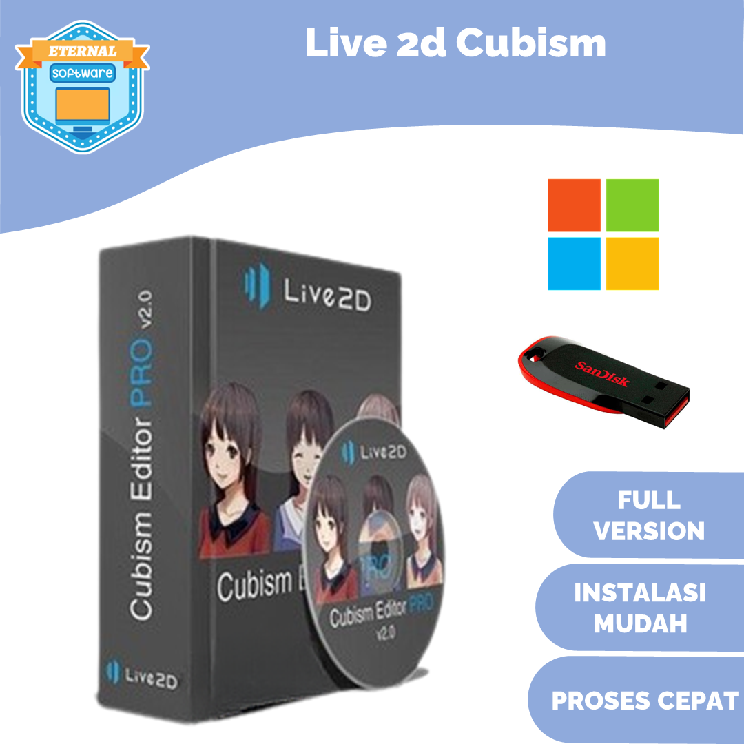 Live 2D Cubism Full Version No Trial Permanen Full Lisensi Software Windows Desain Grafis ...