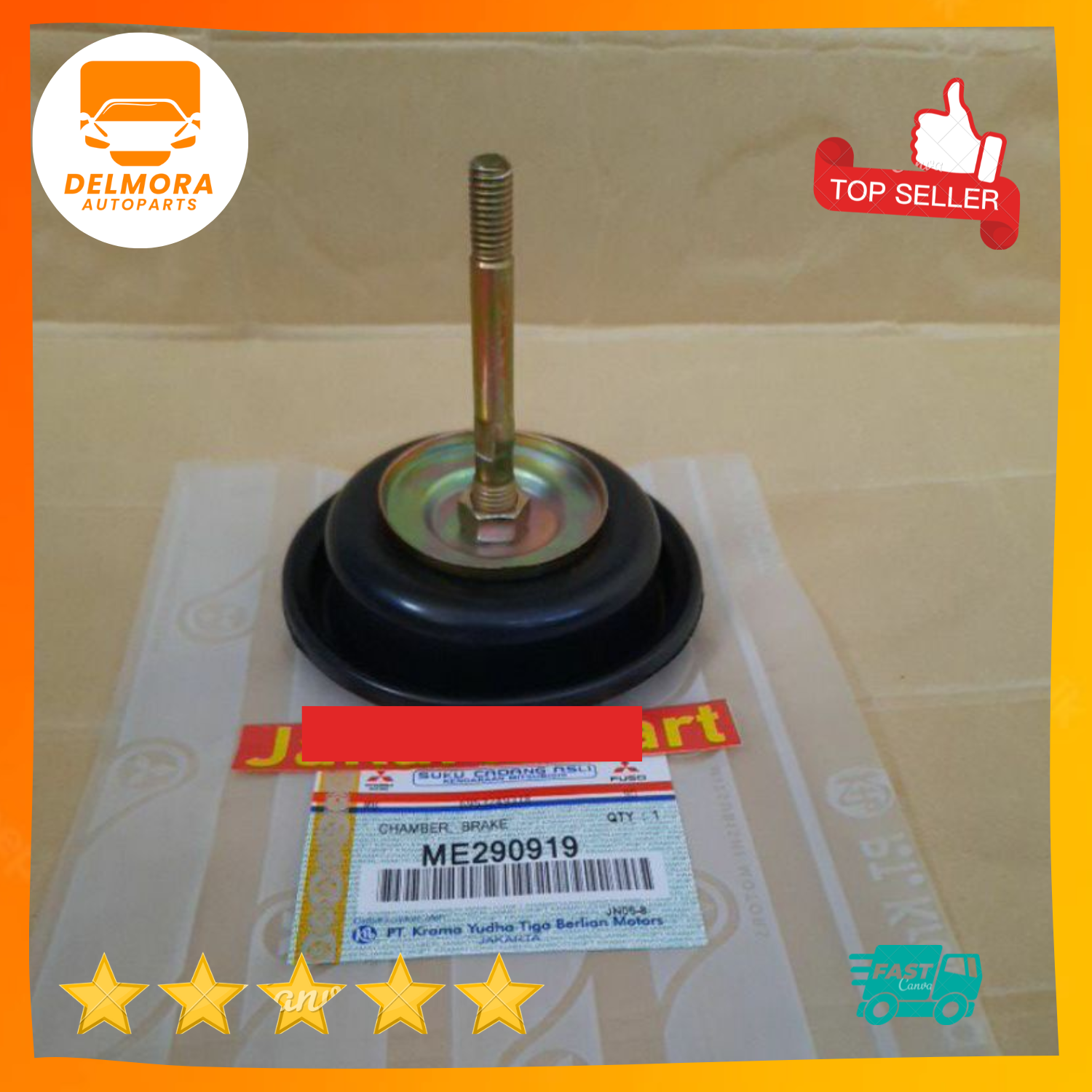 HARGA KARET CHAMBER REM PS125 CANTER MITSUBISHI ASLI ORIGINAL TERMURAH ...