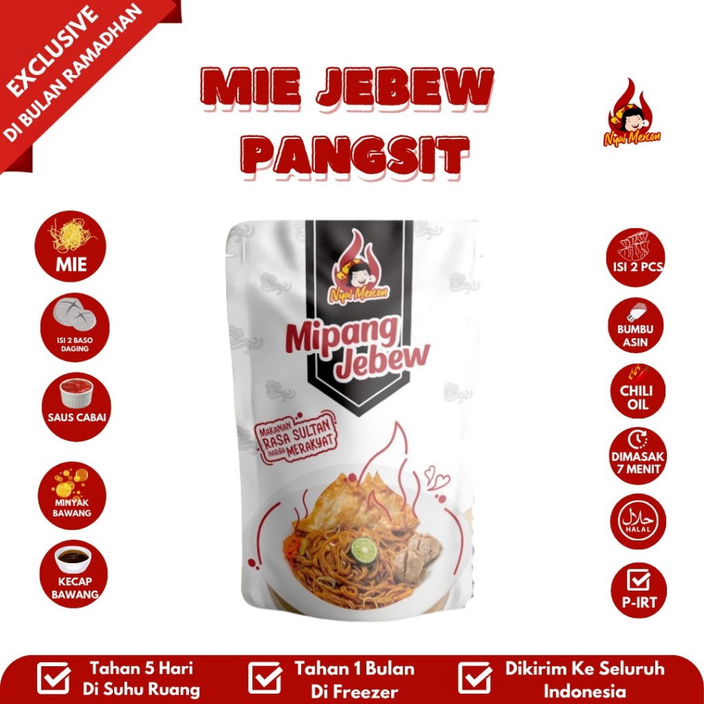 Mie Jebew Pangsit Nyai Mercon | Lazada Indonesia