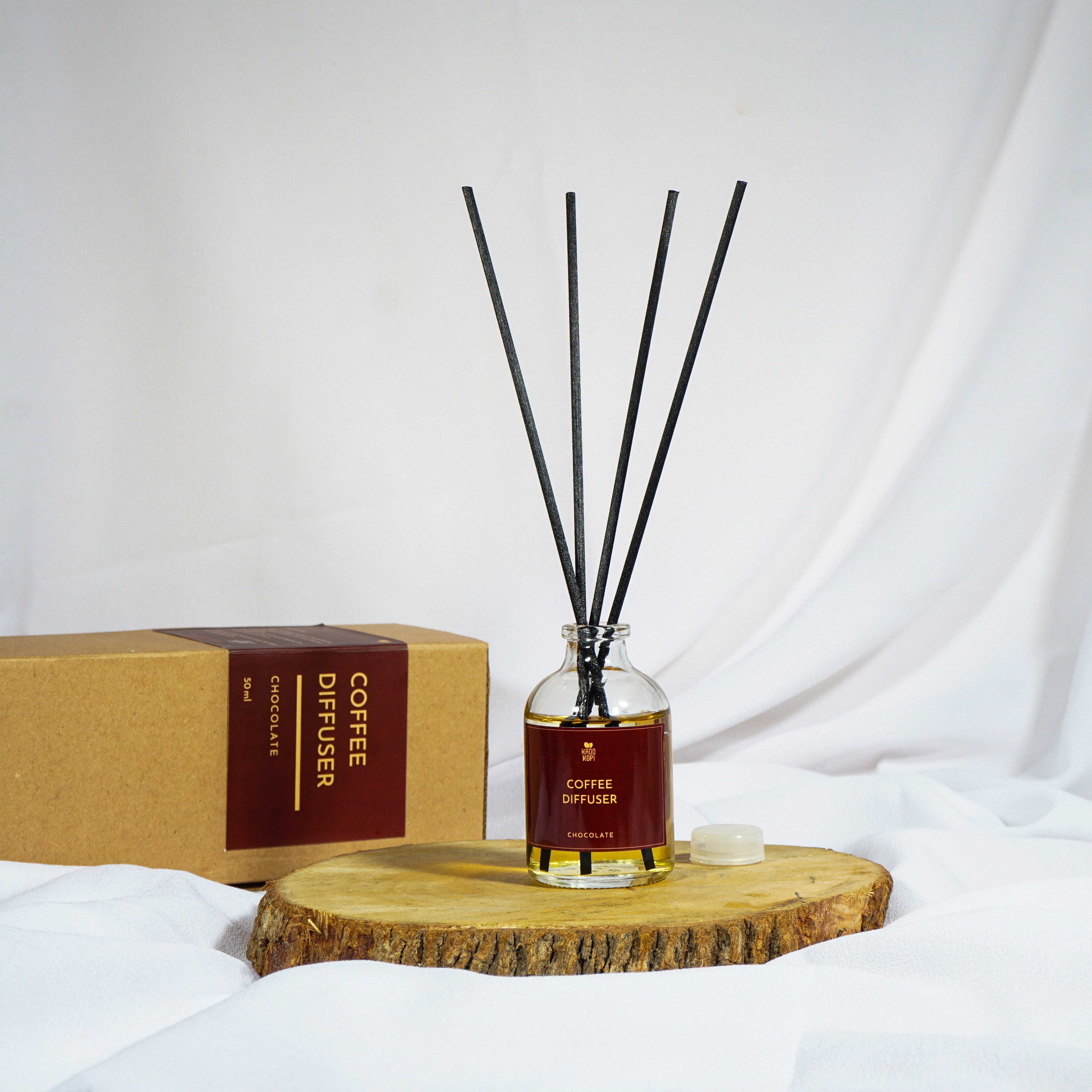 Reed Diffuser Coffee Diffuser Pengharum Ruangan Aroma Kopi | Lazada ...