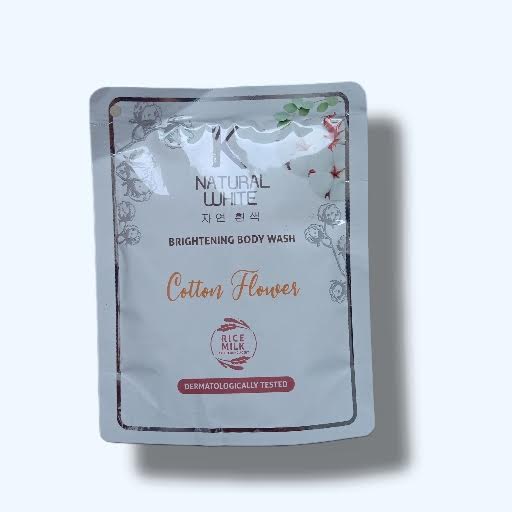 K NATURAL WHITE, SABUN CAIR RICE MILK, BRIGHTENING BODY WASH, 60 ML ...