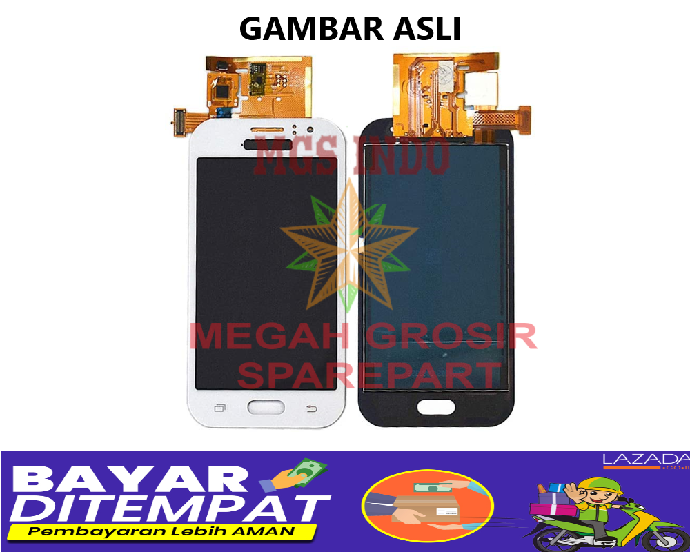 LCD SAMSUNG J1 ACE / J110 / J111F KONTRAS AAA MAIN FULLSET TOUCHSCREEN ...