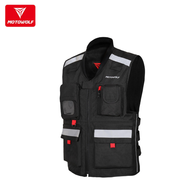 Motowolf Rompi Safety Rompi Motor Touring Vest Motor Premium | Lazada ...