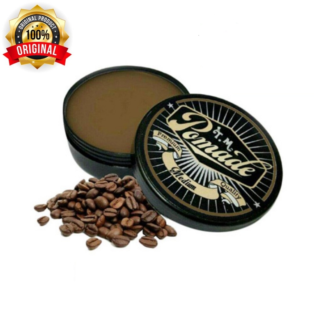Minyak Rambut TM Pomade Medium 55gr - AROMA Kopi | Lazada Indonesia