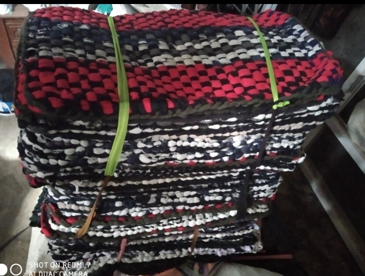 Keset / lap lantai / karpet / tikar / Keset kaki anyam serbaguna random ...