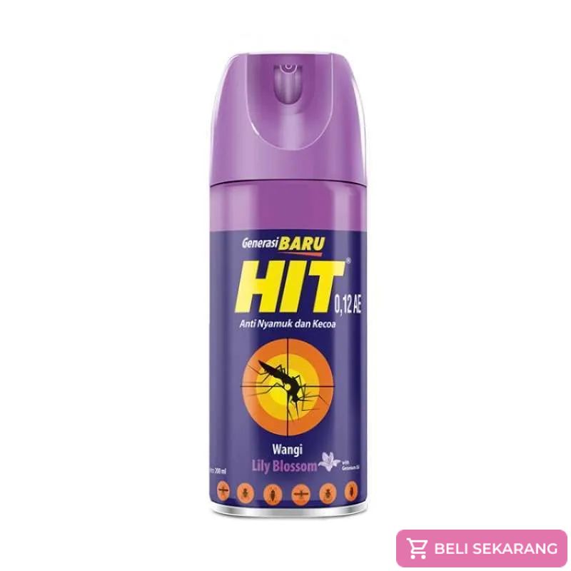 HIT AEROSOL 150ML/ OBAT NYAMUK SEMPROT(varian baru 150ml) | Lazada ...