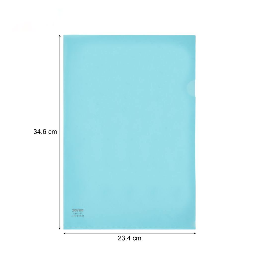 Map L Plastik Bening Clear Sleeves Joyko CS-11-F4 Pastel Color | Lazada ...