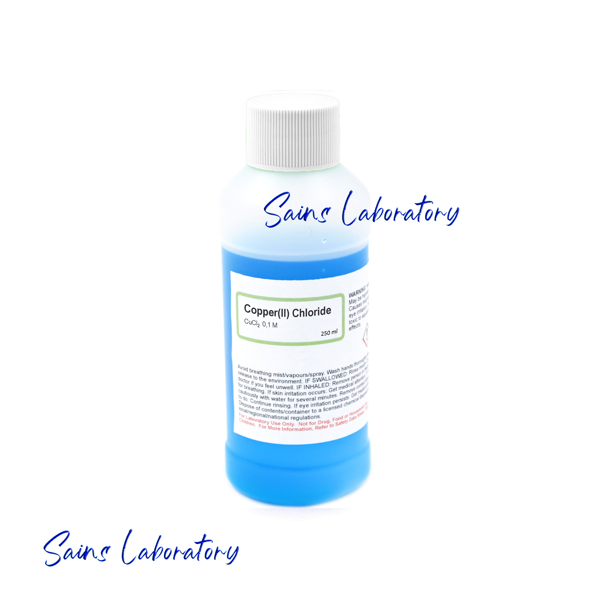 Copper(II) Cloride CuCl2 0,1 M 250 ml Tembaga II Klorida Dihidrat ...