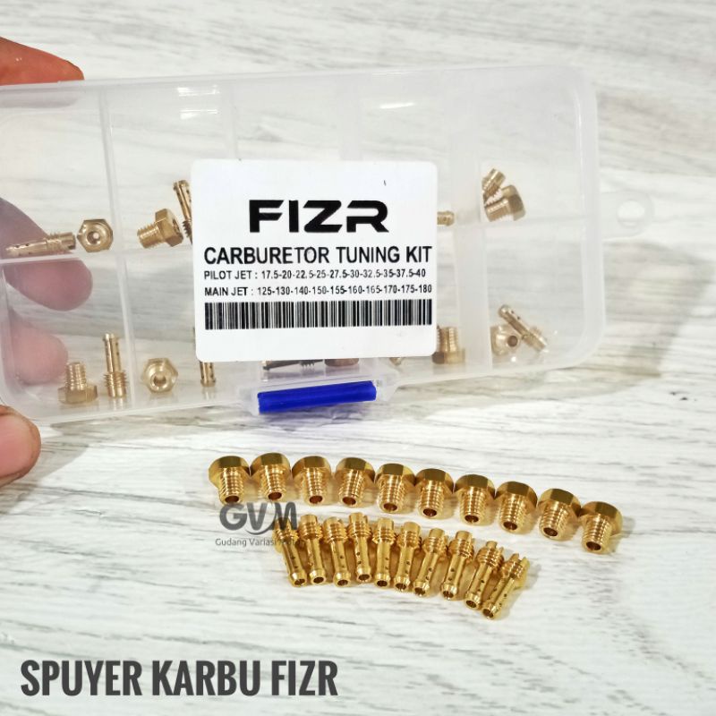 Spuyer Fiz r Pilot Jet Main Jet Karburator Fizr | Lazada Indonesia