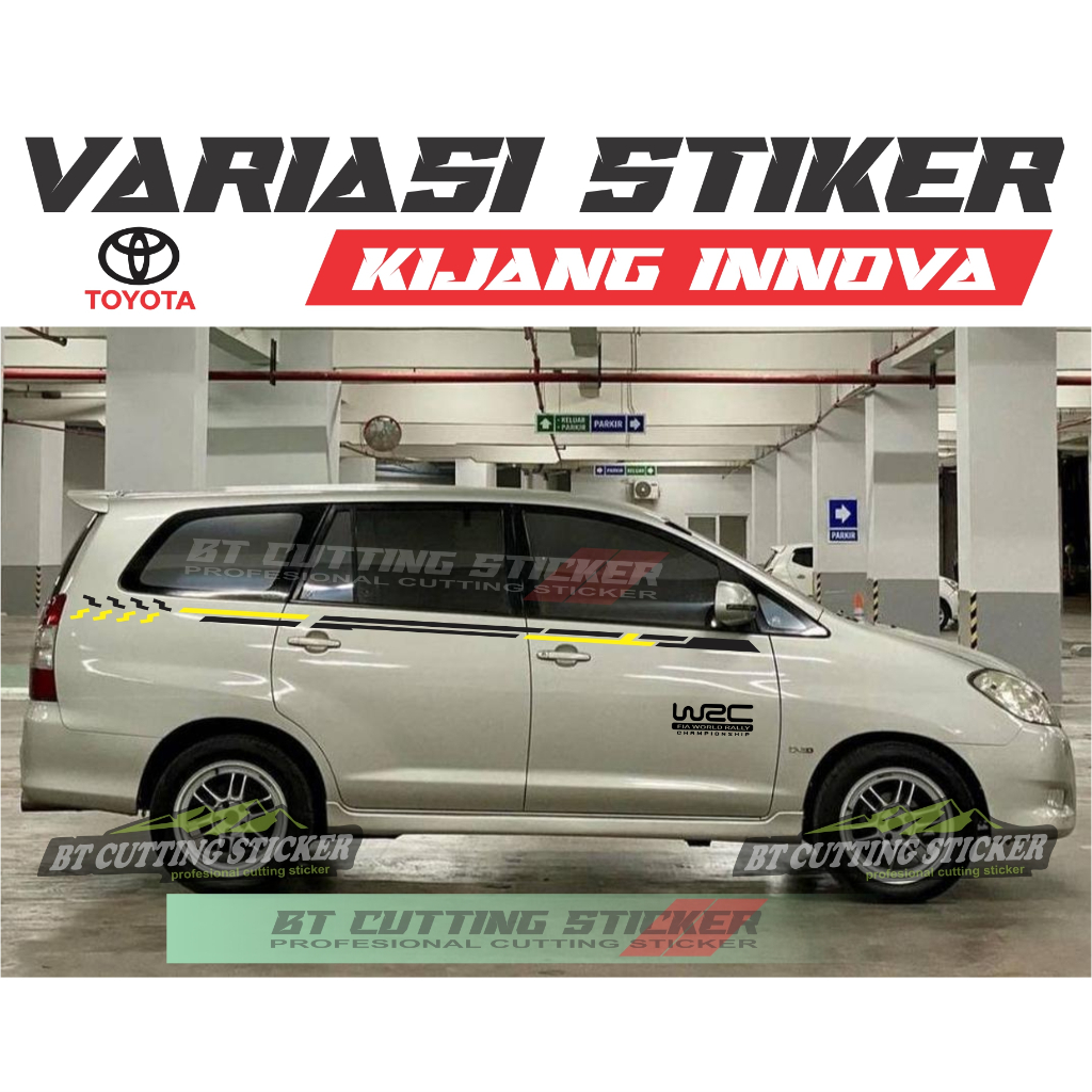 stiker mobil kijang innova stiker toyota innova sticker mobil striping ...