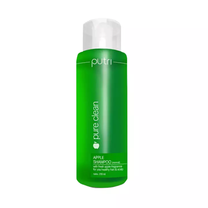 Putri Pure Clean Shampoo Apel / Hijau / 200mL / 450mL | Lazada Indonesia