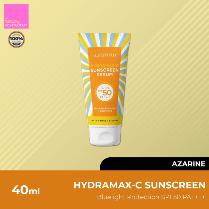 Azarine Hydramax-C Sunscreen Serum SPF 50 PA++++ 40 ml | Lazada Indonesia
