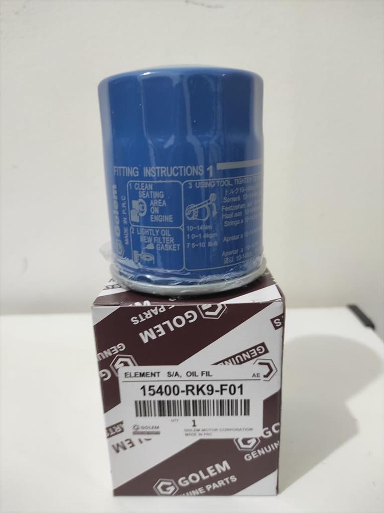 Filter Saringan Oli Honda City Freed Mobilio CRV 15400-RK9-F01 GOLEM ...
