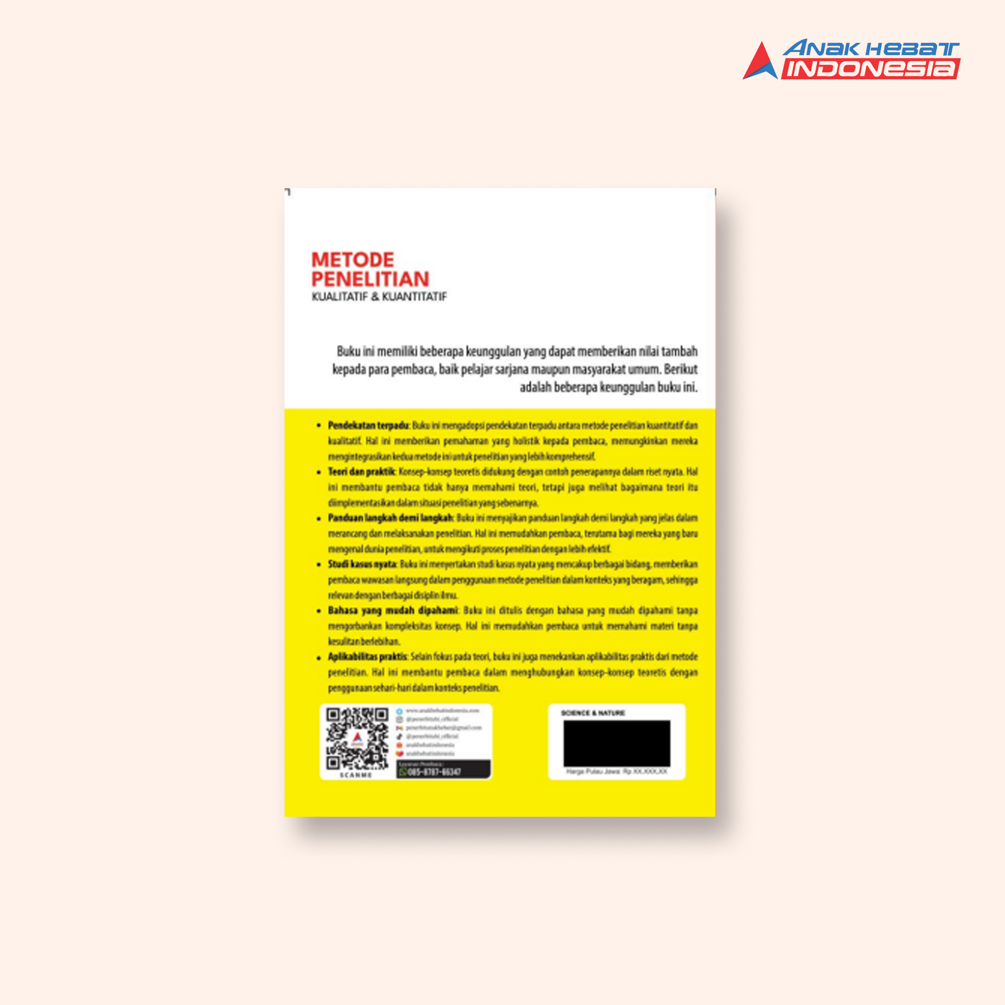 Buku METODE PENELITIAN KUALITATIF & KUANTITATIF : BAGAIMANA ...