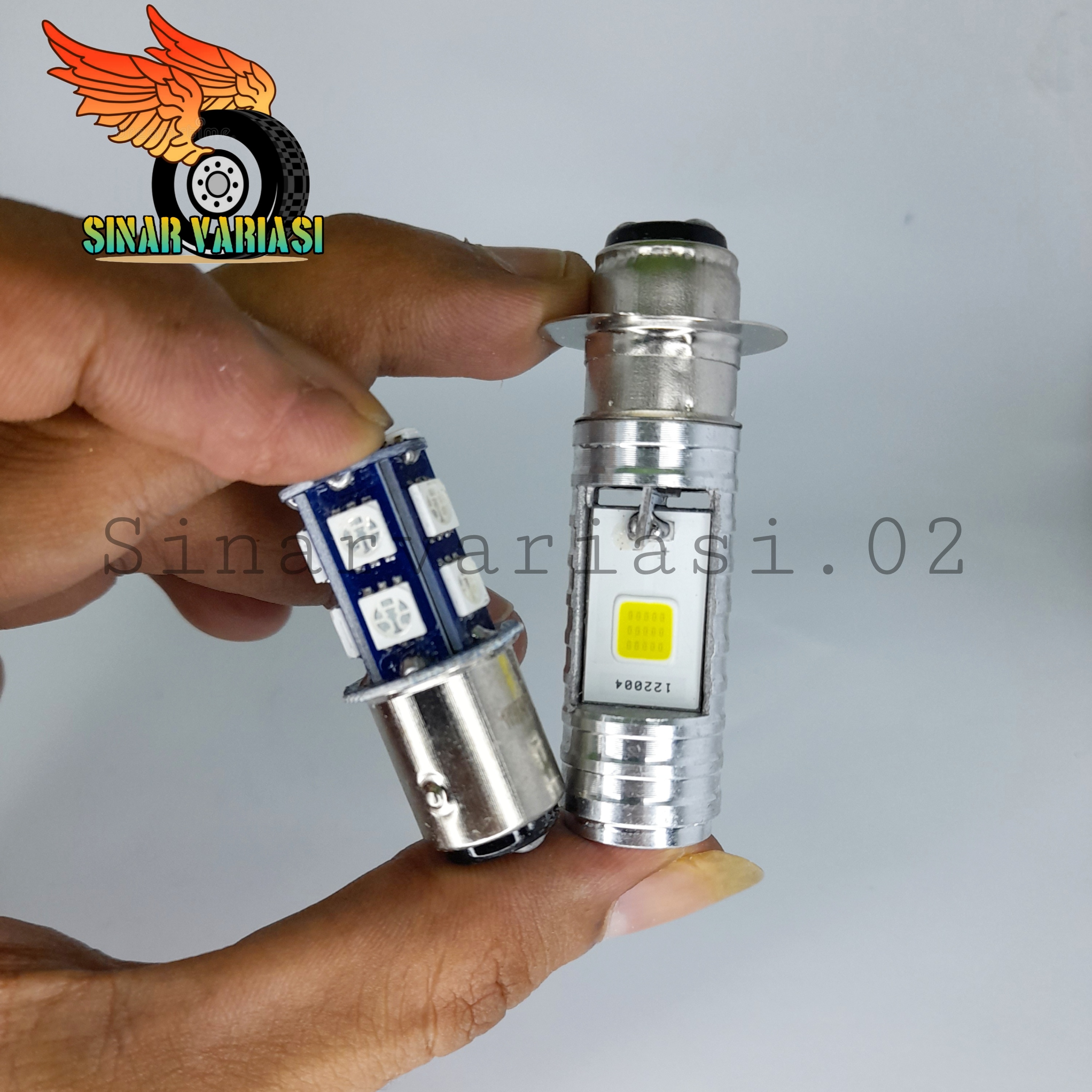 Lampu LED Motor depan H6 2sisi-Lampu Depan Led AC DC-Lampu Led AC DC Motor + Lampu Stoplamp ...