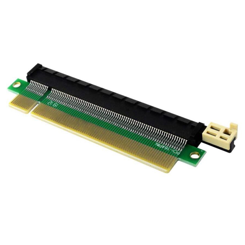 2Pack PCI-E 164 Pin Slot PCI-Express 16X Riser Card, Male to Female ...