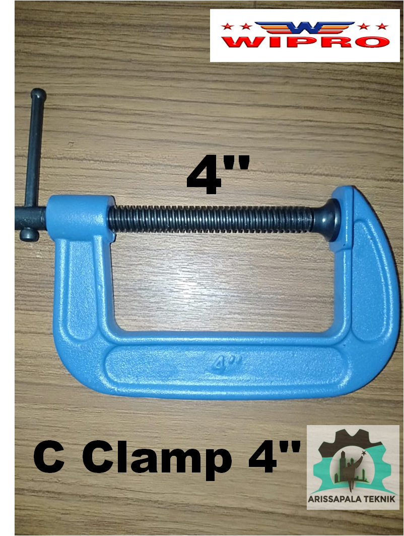 Catok C klem C Clamp G Klem Kayu Woodworking Pengelasan Heavy Duty 4 ...