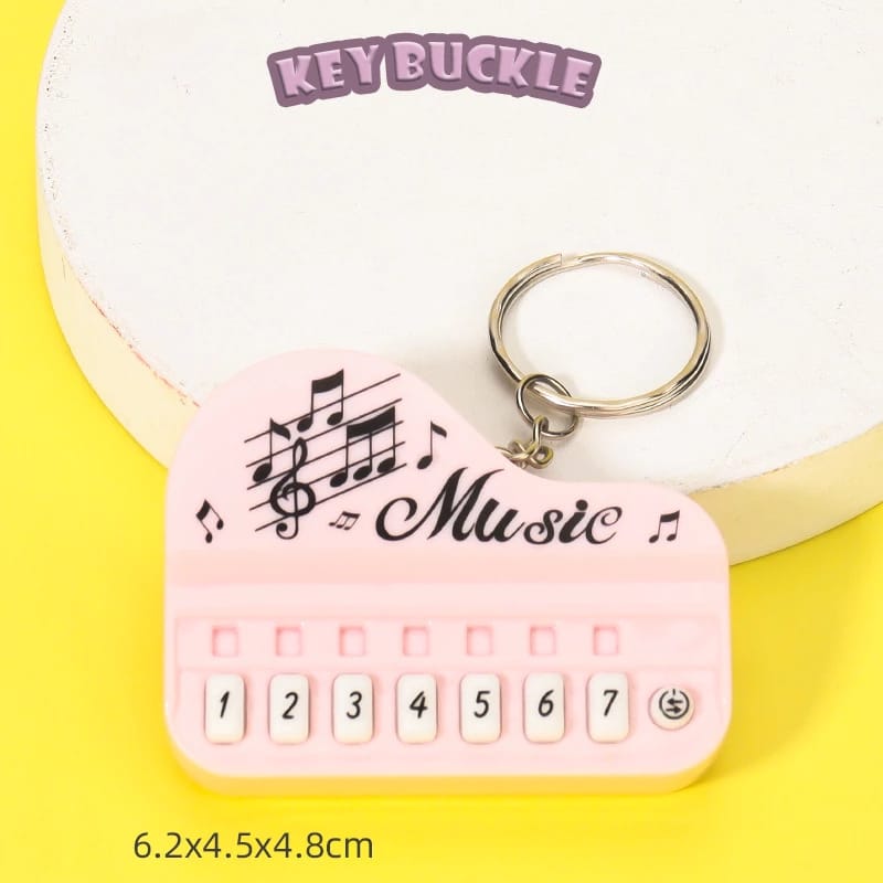 Alexander Gantungan Kunci Piano Jari Fidget Mini Bisa Bercahaya dan ...