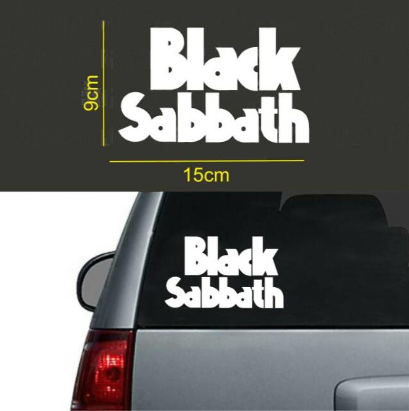 Stiker Mobil Band Black Sabbath 01 - Car Decal Sticker | Lazada Indonesia