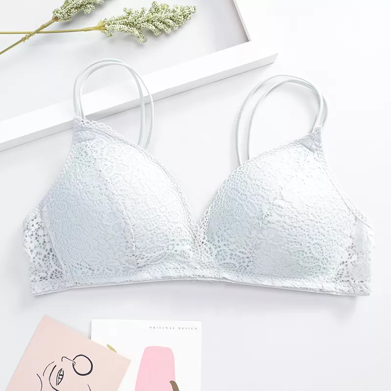 FOSHION TR32 BH Bra Pakaian Dalam Wanita Bra B Cup Lingerie Lembut ...