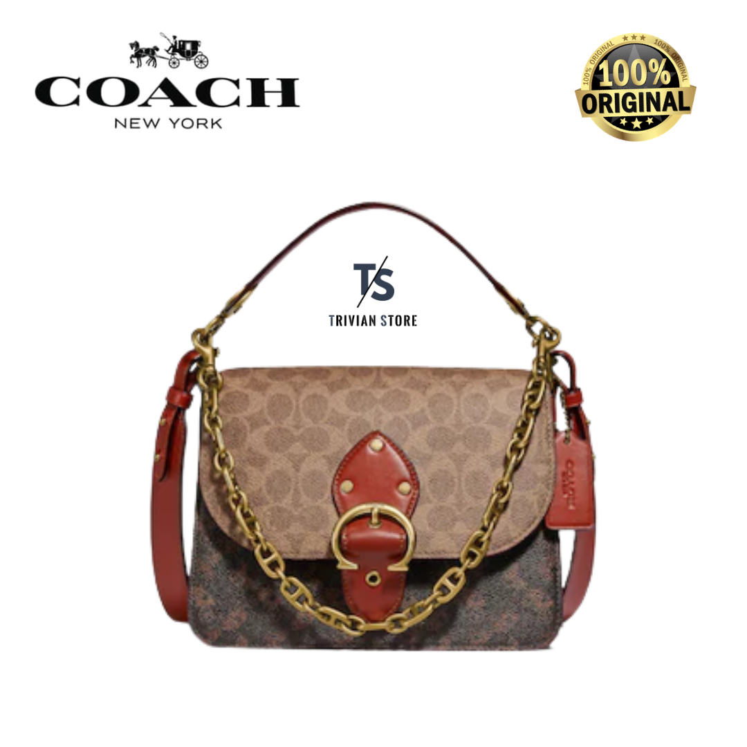 Coach Beat In Signature Canvas With Horse & Carriage Print | Lazada ...