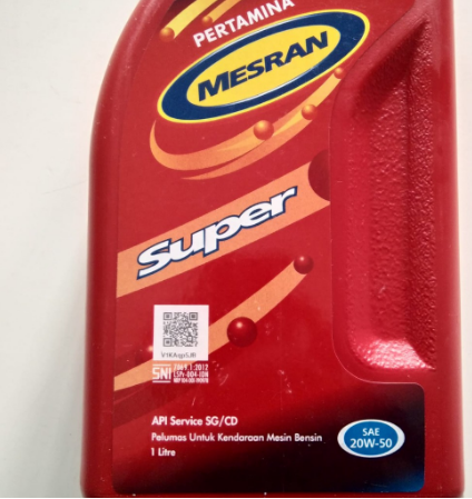 Oil Mesin Mesran Super 20W-50 1L 1000ML Pertamina | Lazada Indonesia