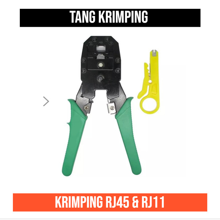 Tang Crimping RJ45 LAN Krimping Alat Tool Tools RJ 45 RJ 11 Tool RJ11 ...