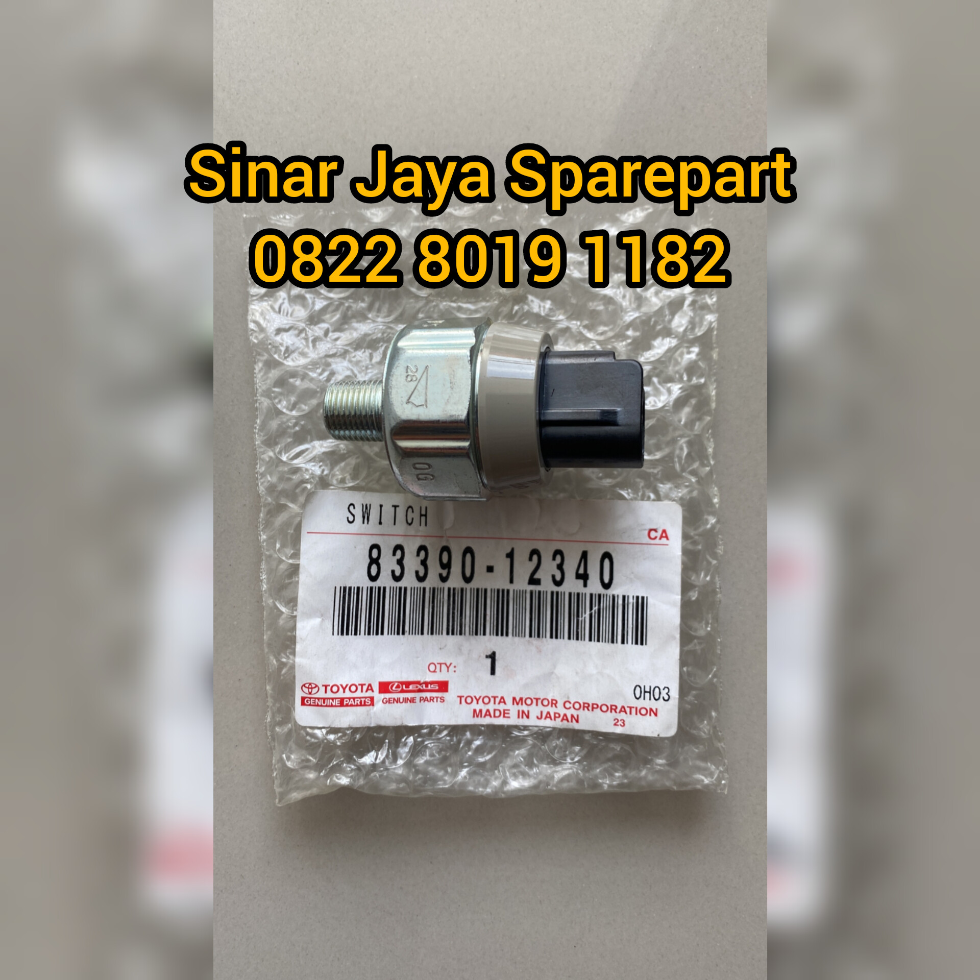 Switch Vacuum Warning Toyota Dyna Saurus All Tipe Hino Dutro All Tipe ...
