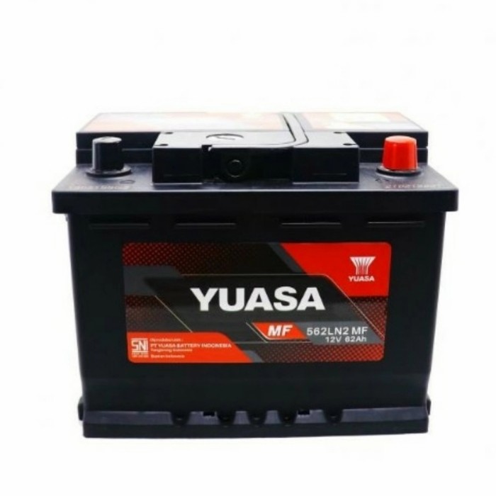 Aki Accu Mobil Innova Reborn Fortuner Vrz Bensin Yuasa 562Ln2 Ln2 Mf | Lazada Indonesia