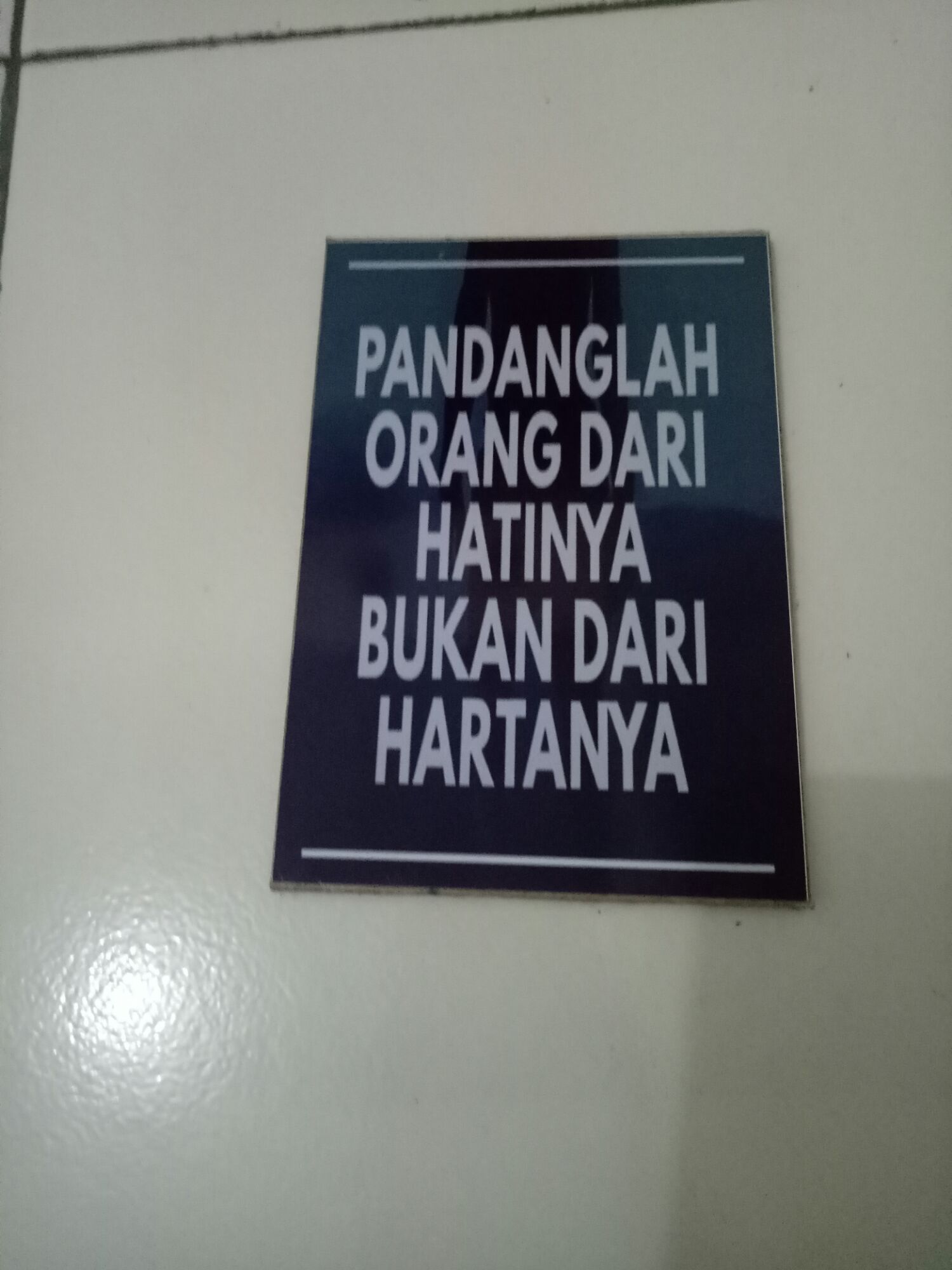 hiasan dinding poster kata2 dinding 20 x 30 cm tinggal tempel bisa COD ...