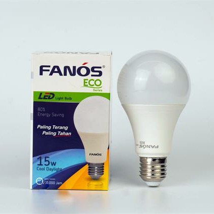 Lampu LED Fanos serie Eco 15 Watt bergaransi 1 tahun | Lazada Indonesia