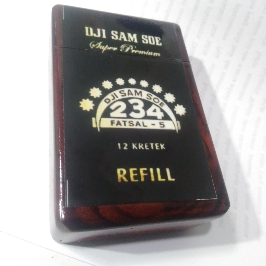 tempat penyimpanan Kotak Tempat Rokok Wadah Penyimpan Rokok dari Kayu ...