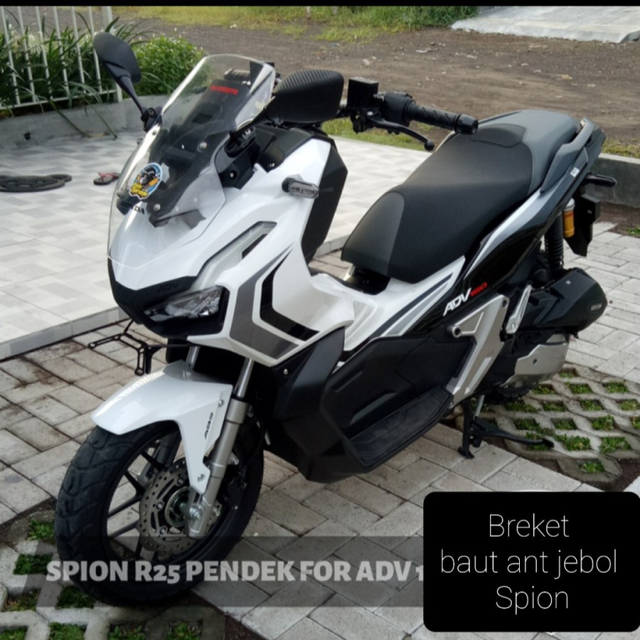 Paket Breket Serpo Plus Spion R25 Untuk Honda Adv 150 ADV 160 Lengkap ...