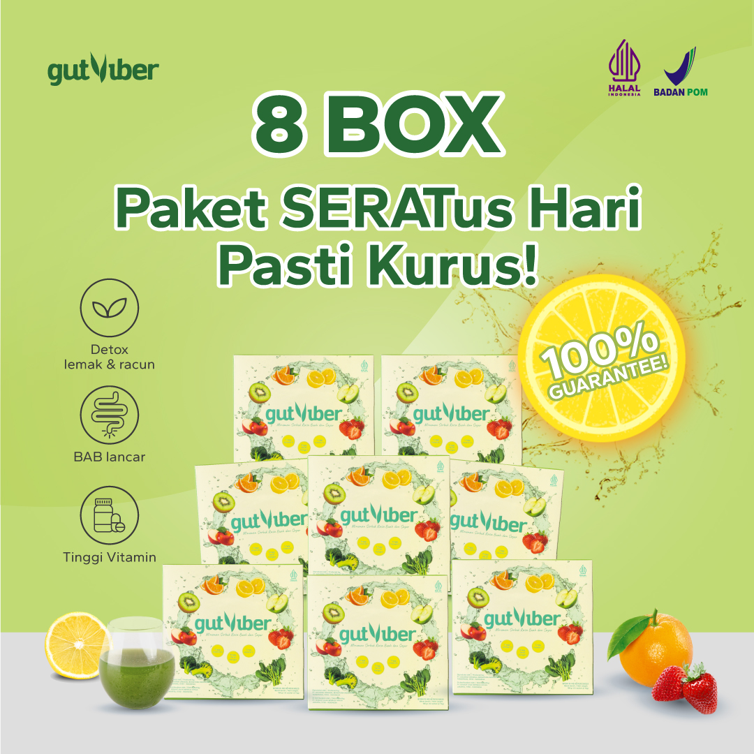 GutViber - Minuman Serat | Fiber Drink | Detox Rasa Sayur dan Buah ...