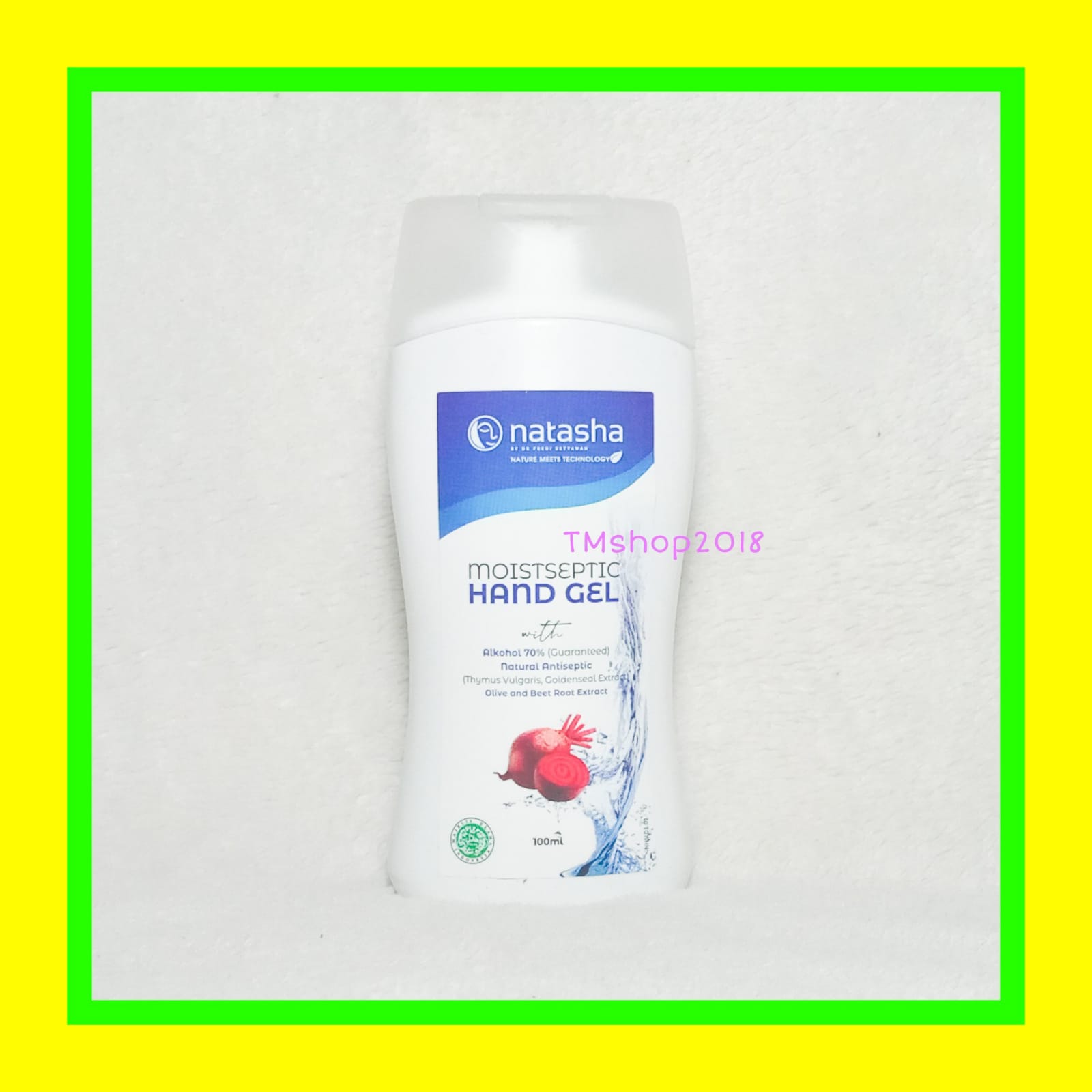 Natasha Skincare Moistseptic Hand Gel 100 ml by dr Fredi Setyawan ...