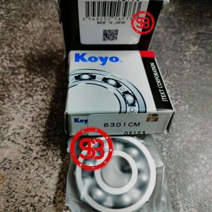 BEARING 6301 / 6301 C3 KOYO JAPAN ORIGINAL | Lazada Indonesia